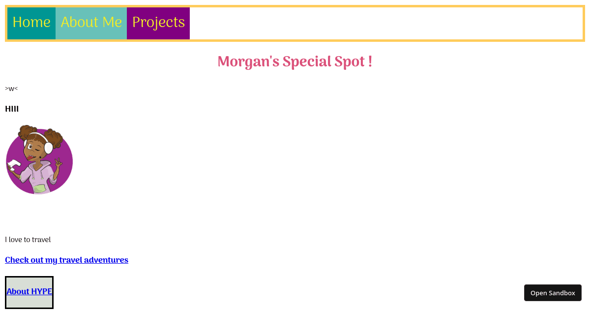 Morgans Spot! - Codesandbox
