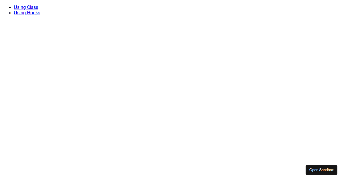 React Hooks Gotcha Update State Via Setinterval Codesandbox
