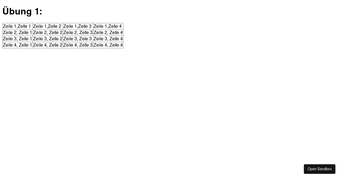 Tabbele - Codesandbox