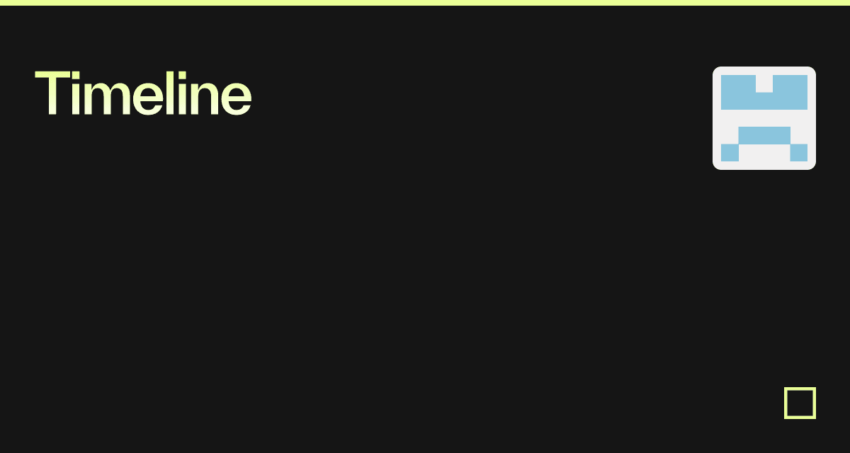 Timeline - Codesandbox