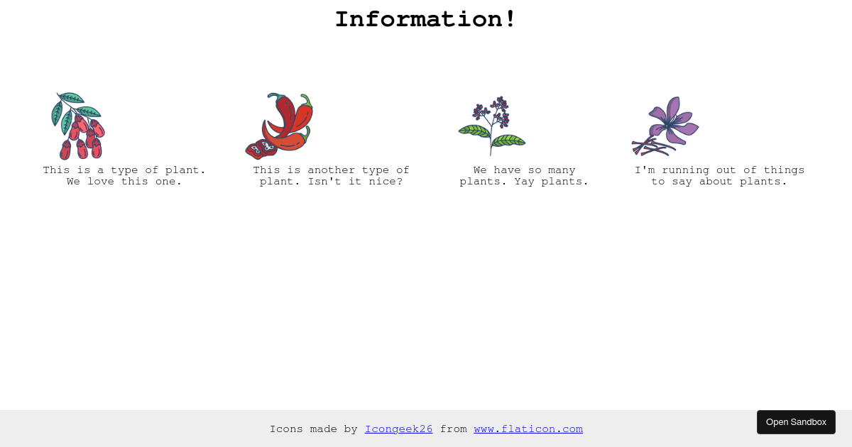 Css Style Methods Codesandbox