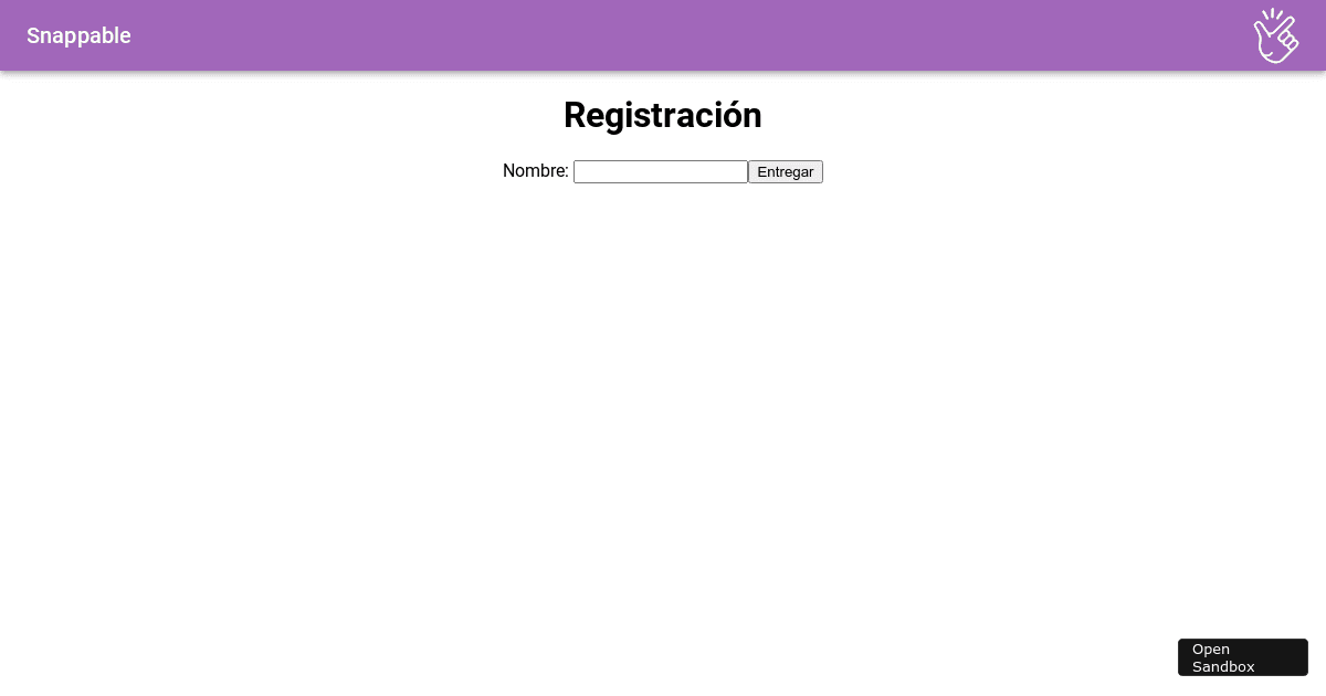 Snapable Qr Code Forked Forked Codesandbox