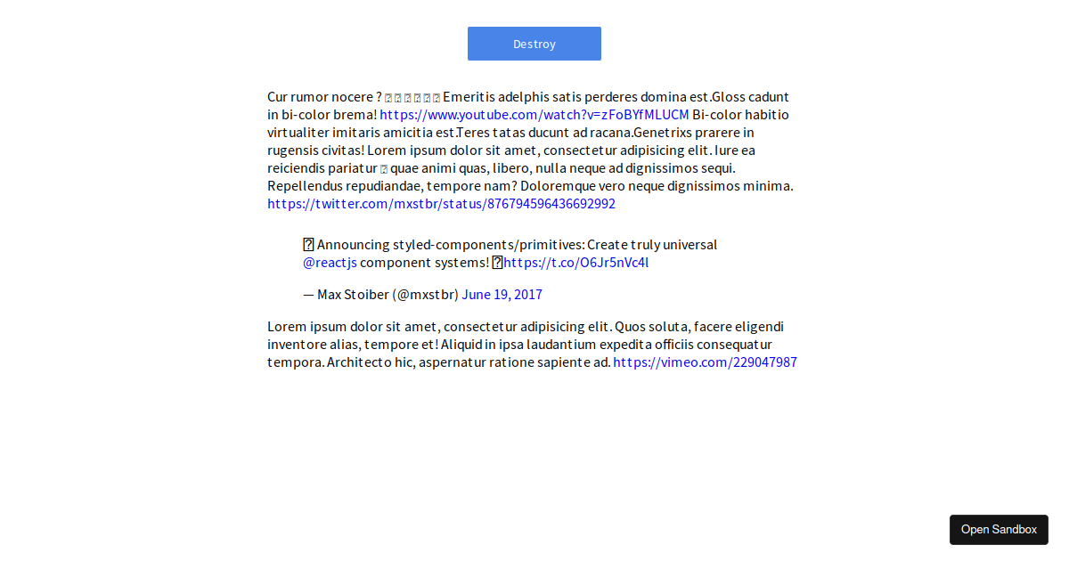 embed.js - demo - Codesandbox