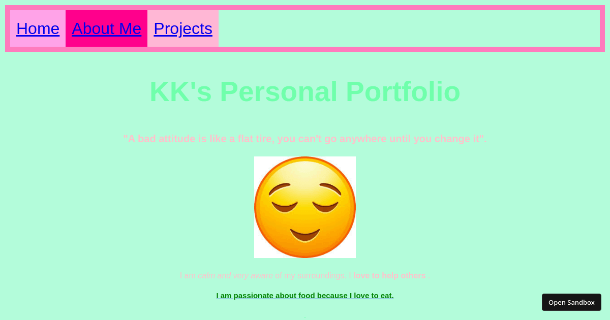 wdp Kaelyn perry - Codesandbox