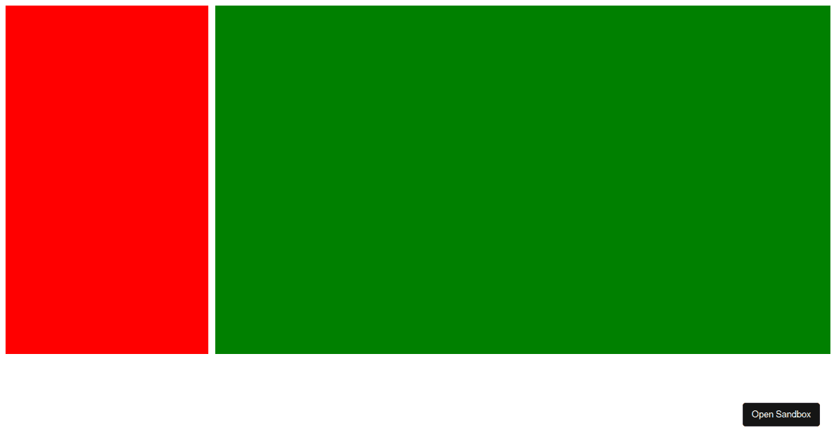 react-split-horizontal-example - Codesandbox