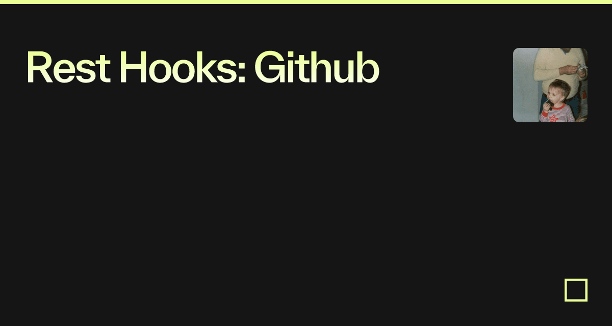 Rest Hooks: Github - Codesandbox Rest Hooks: Github - Codesandbox