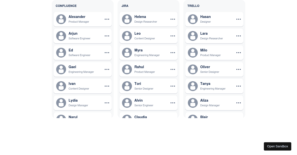 board (forked) - Codesandbox