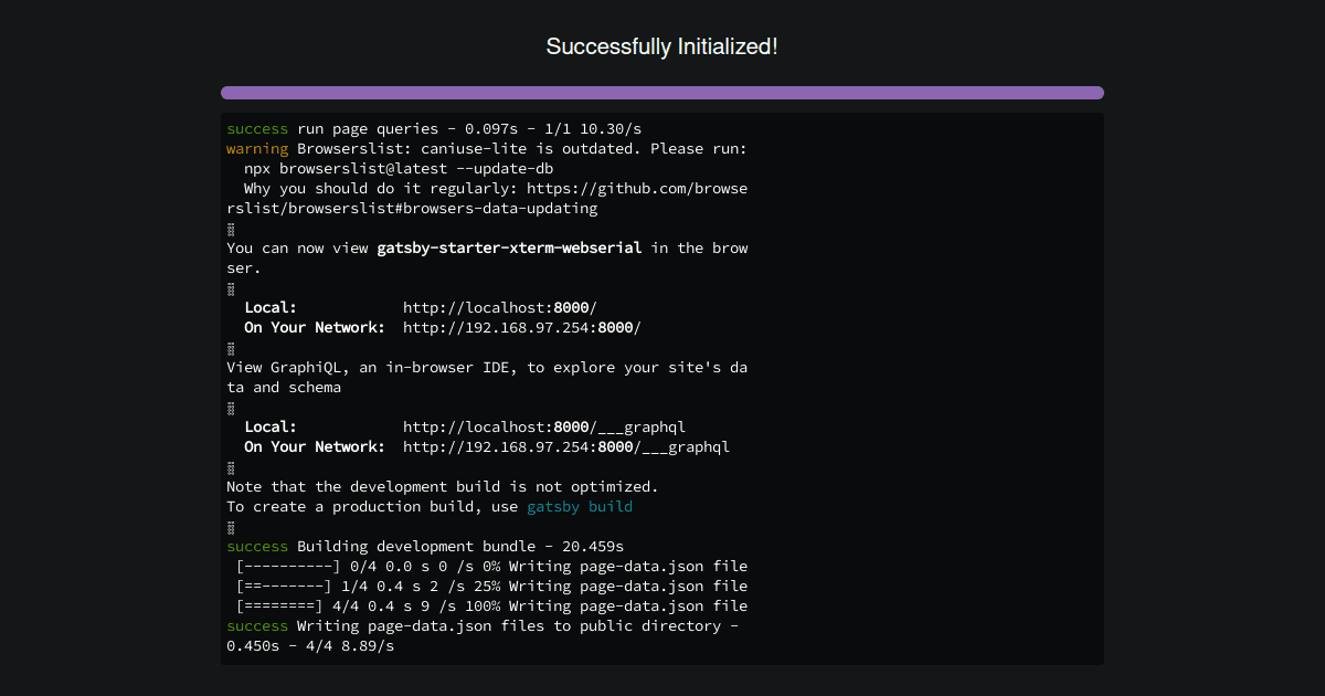 katonobu/gatsby-starter-xterm - Codesandbox