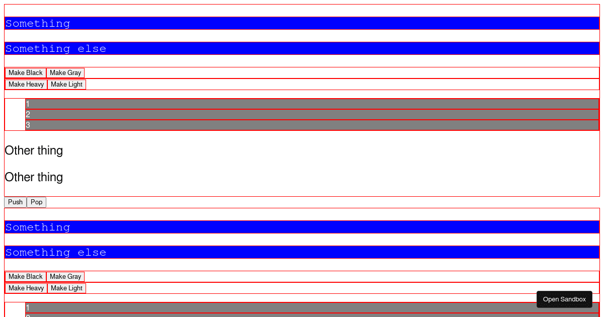 sinuous-scoped-style - Codesandbox