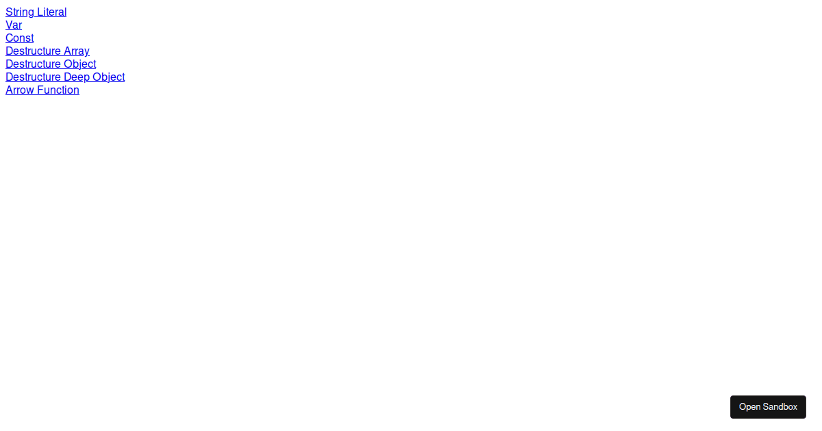 es6-ejercicios - Codesandbox