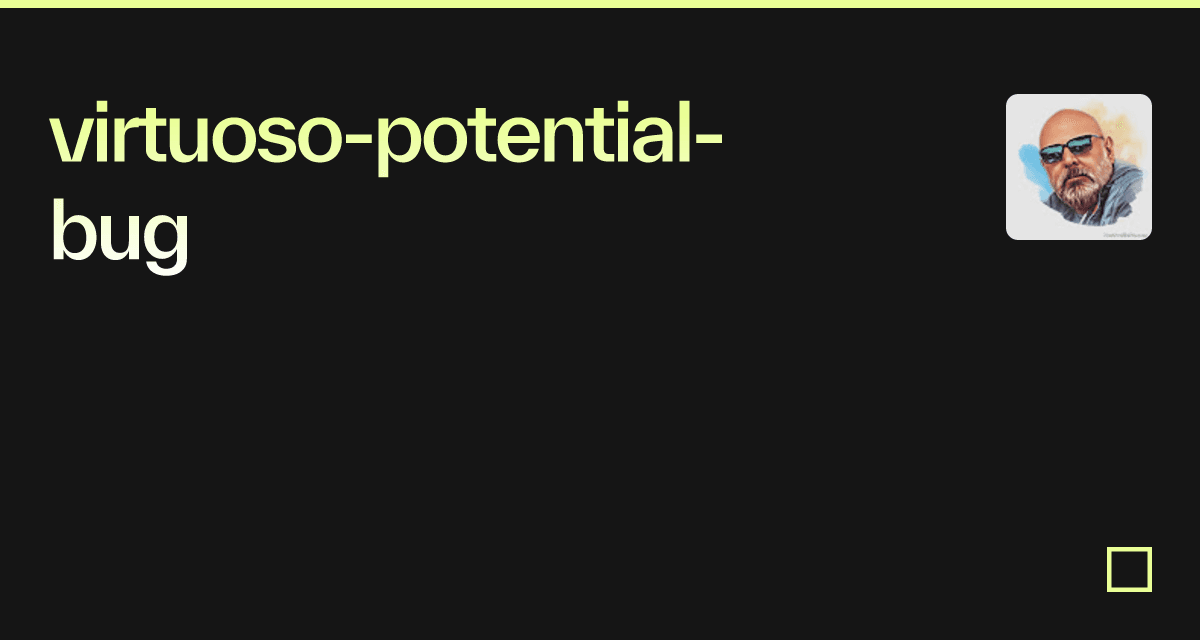 virtuoso-potential-bug - Codesandbox