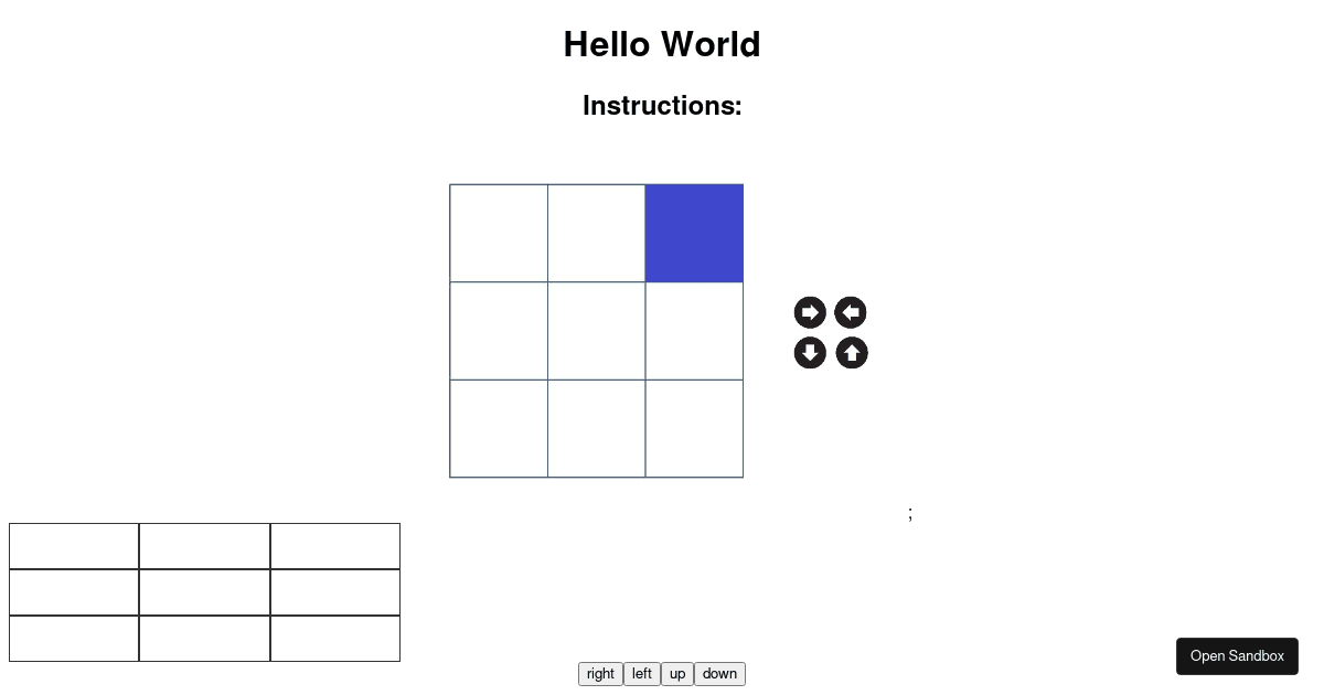 SW Grid Pair Programming Exercise (forked) - Codesandbox
