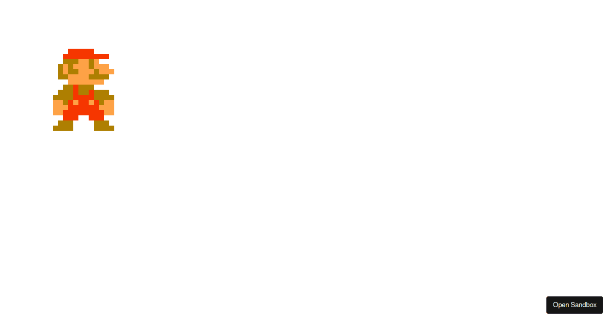 css-mario - Codesandbox