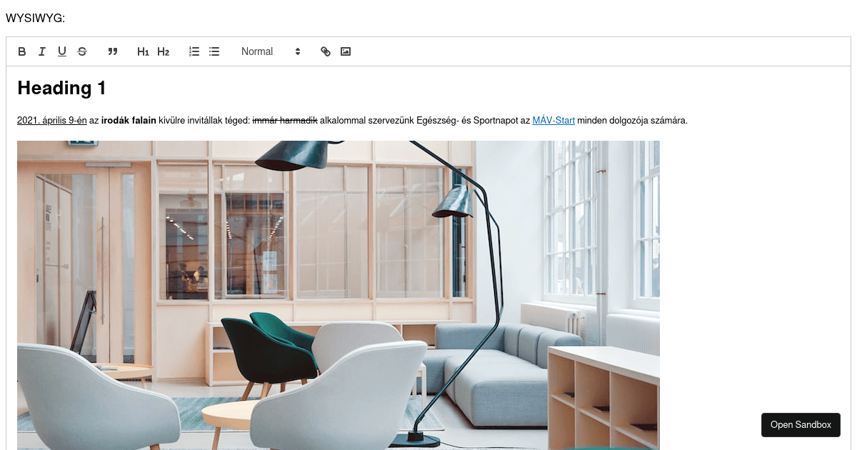 rich-text-quill (forked) - Codesandbox