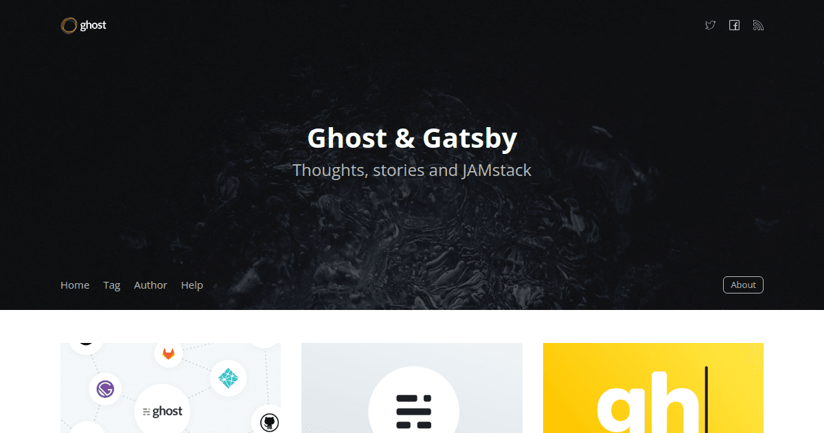 gatsby-starter-ghost - Codesandbox