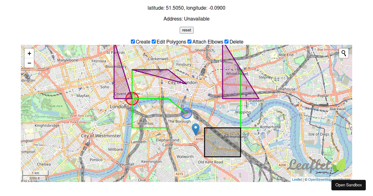 leaflet-draw (forked) - Codesandbox