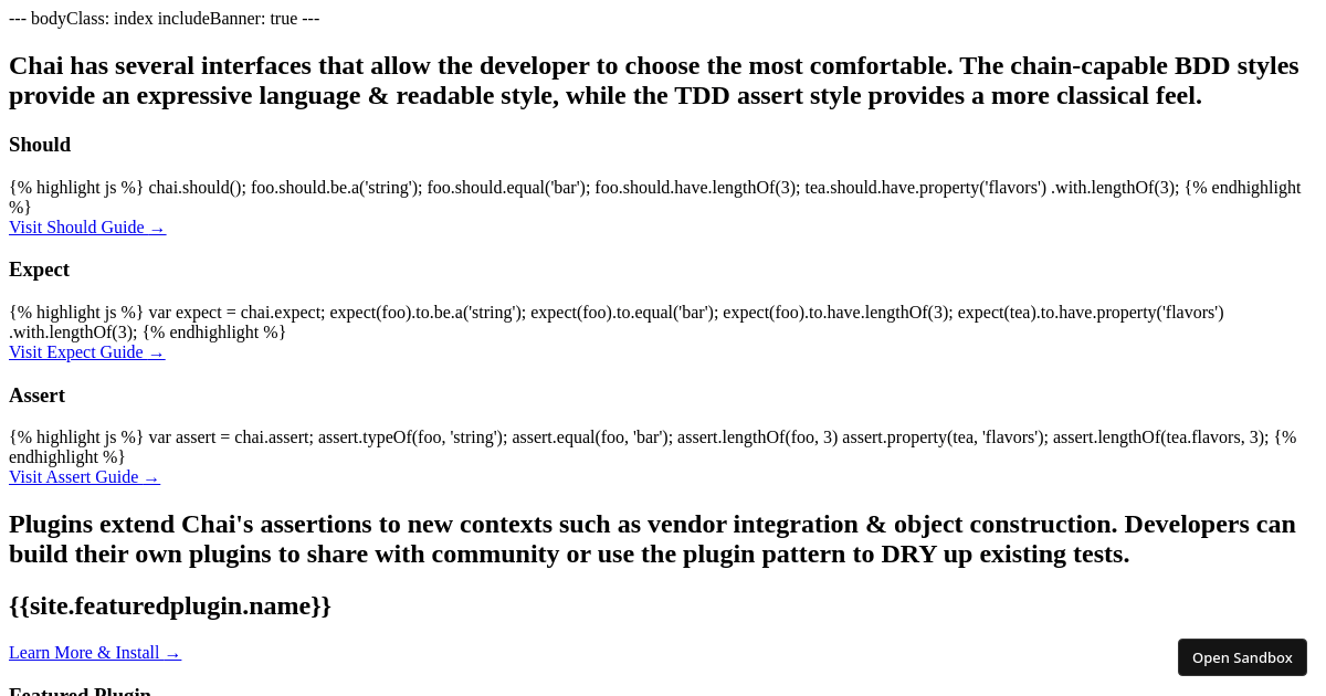 chai-docs - Codesandbox