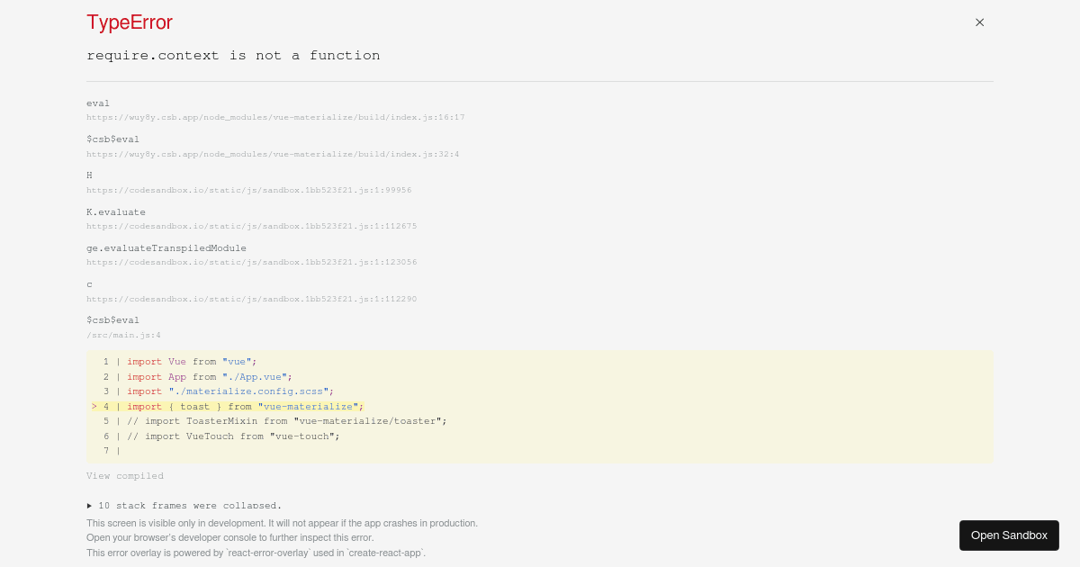 Vue Template Codesandbox 6495