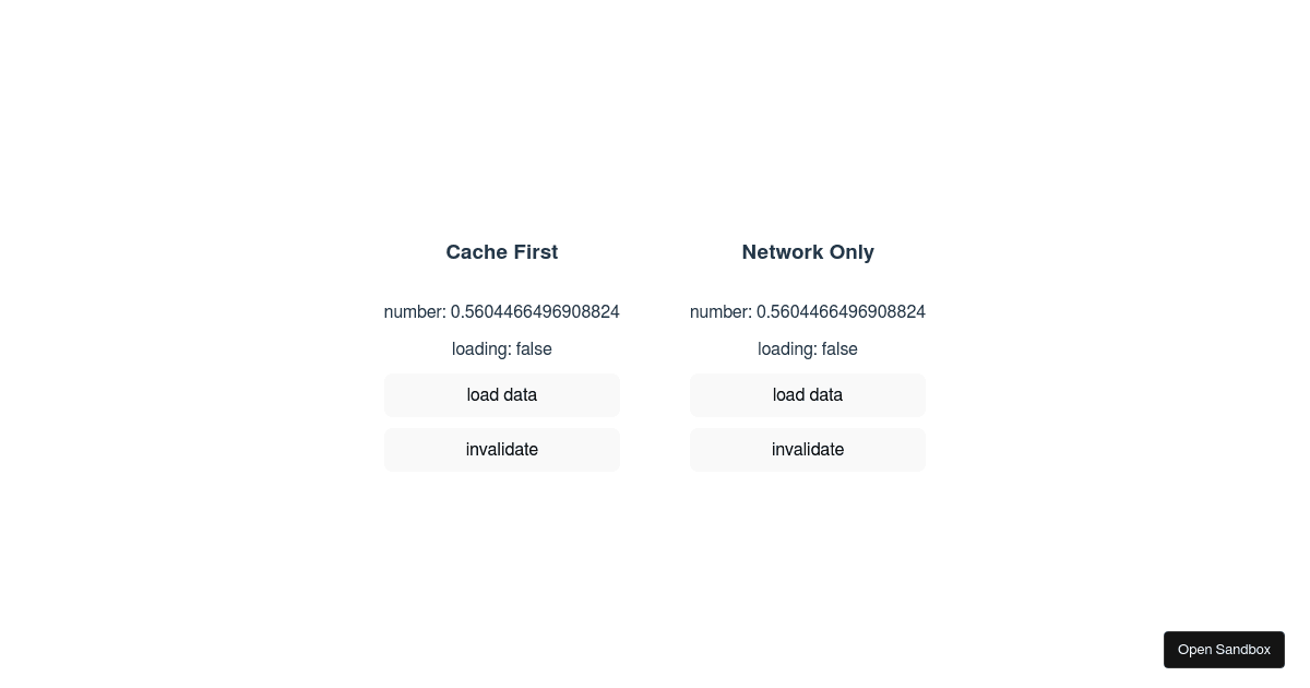mobx-query-fetchPolicy - Codesandbox