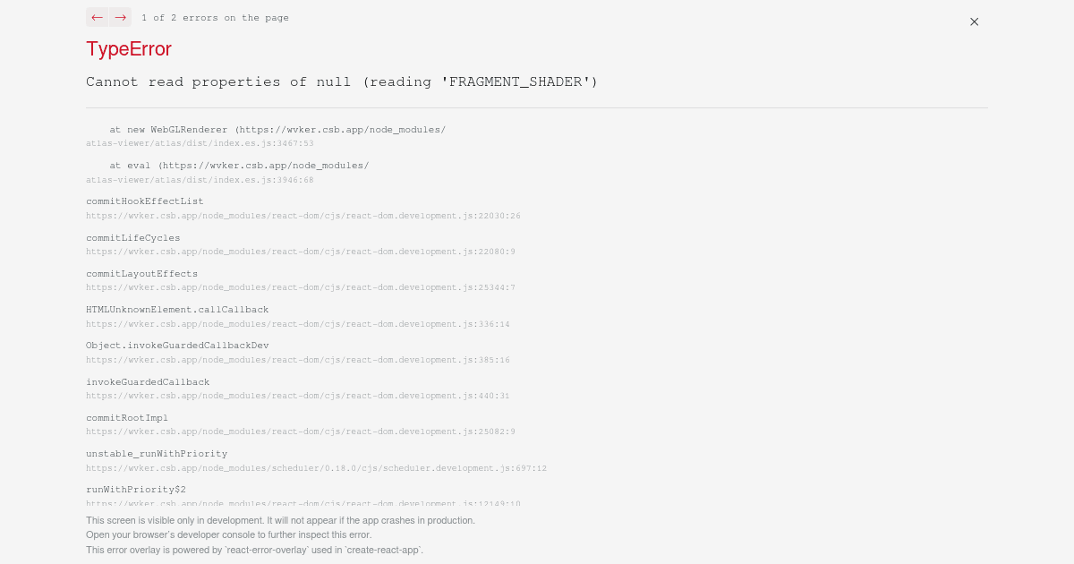 Atlas - zoom to region - Codesandbox