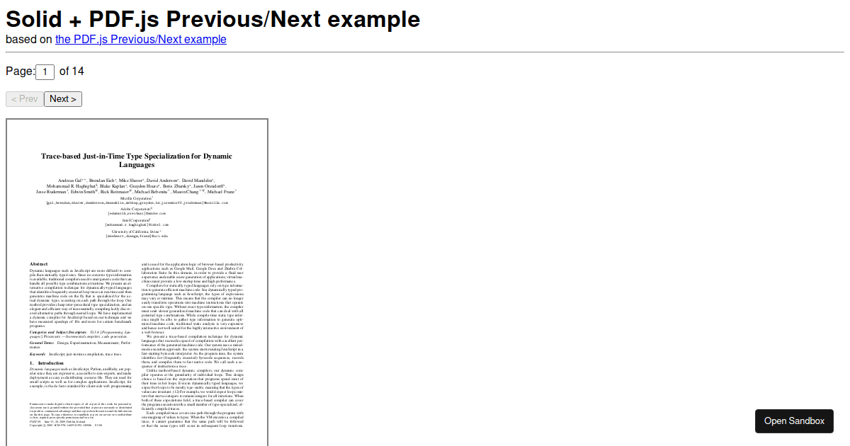 solid-pdfjs - Codesandbox