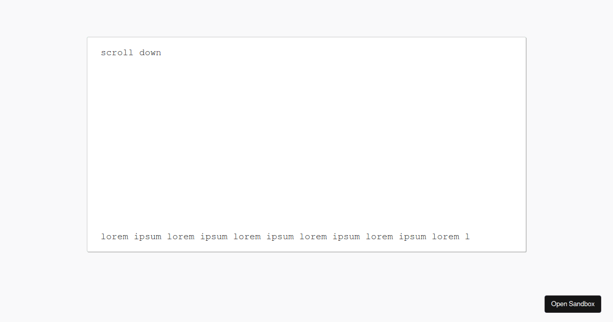 Devtoscrollbarbug Codesandbox