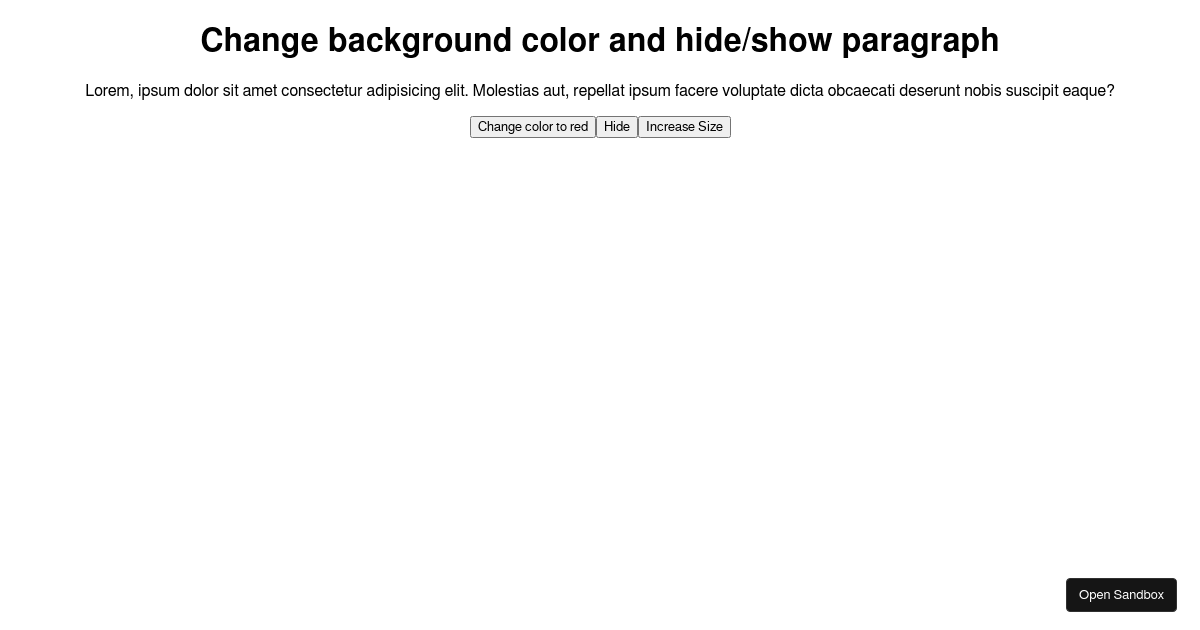changing-css-with-useState - Codesandbox
