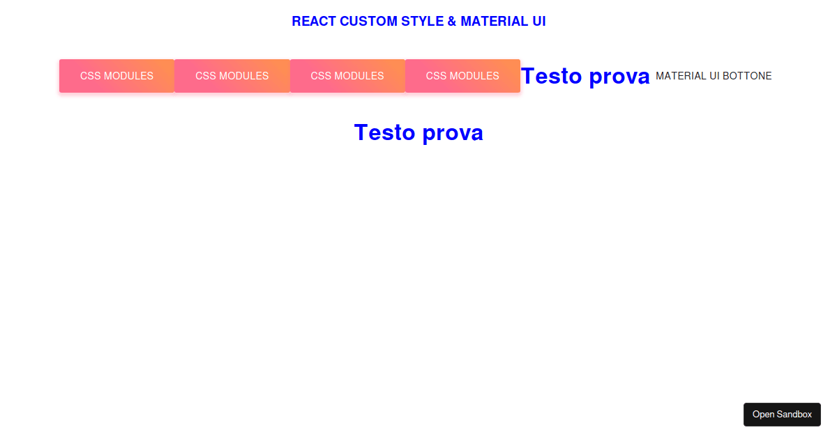 Css Modules Material Ui React Codesandbox