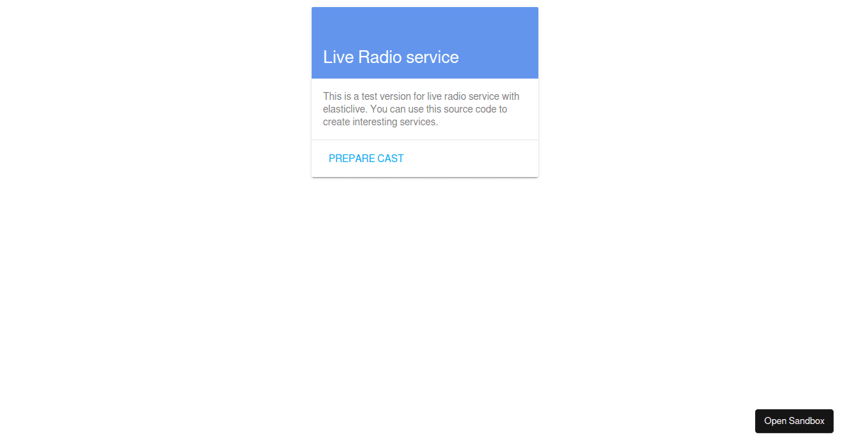 web-sdk-example-radio - Codesandbox
