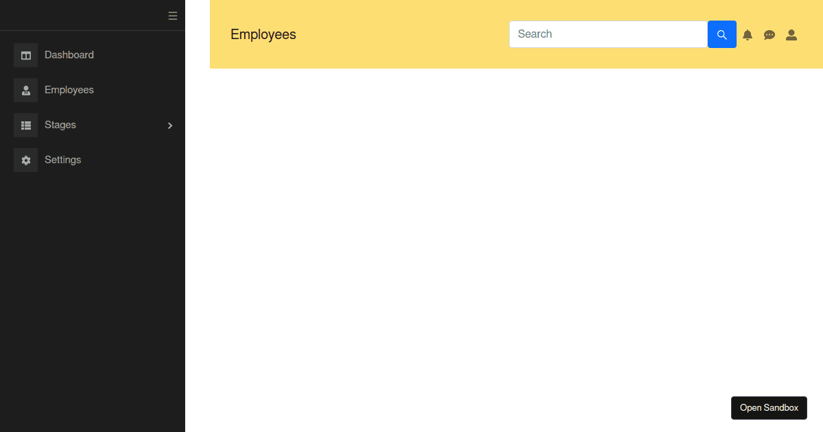 react - Codesandbox