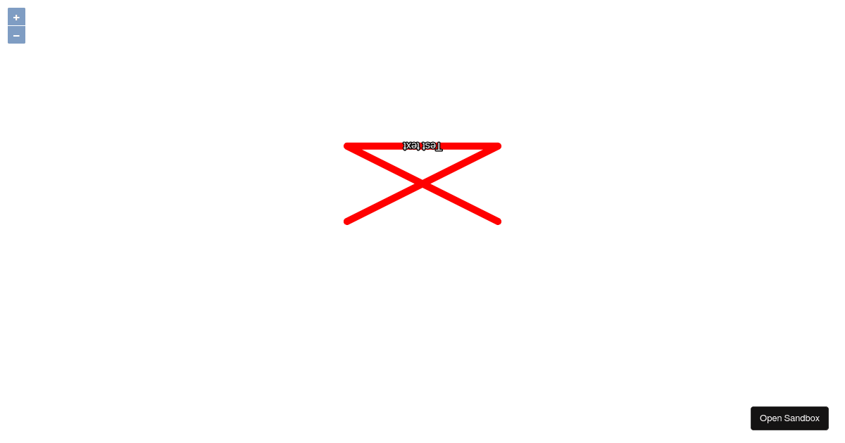 line-placement-upside-down-text - Codesandbox