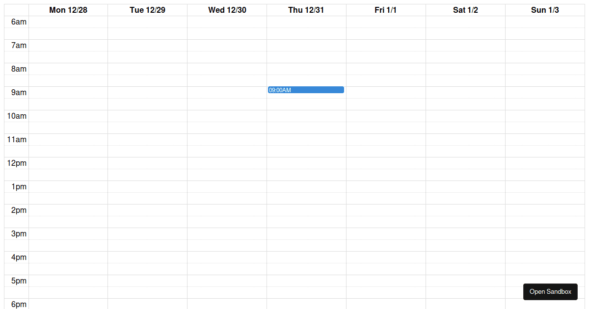 fullcalendar-test - Codesandbox
