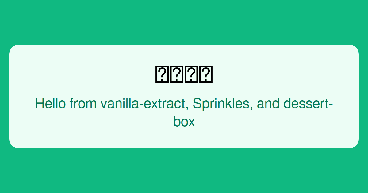 dessert-box-demo - Codesandbox