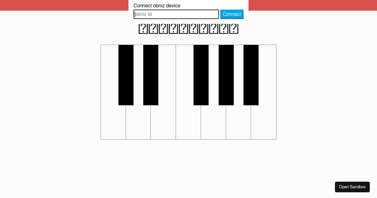 piano - Codesandbox