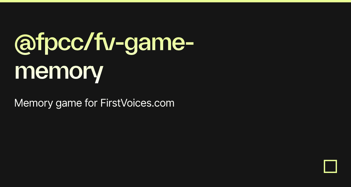 @fpcc/fv-game-memory - Codesandbox
