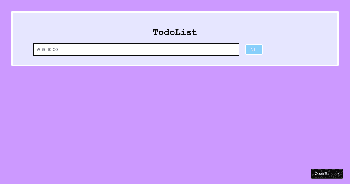 Lab Redux - Codesandbox