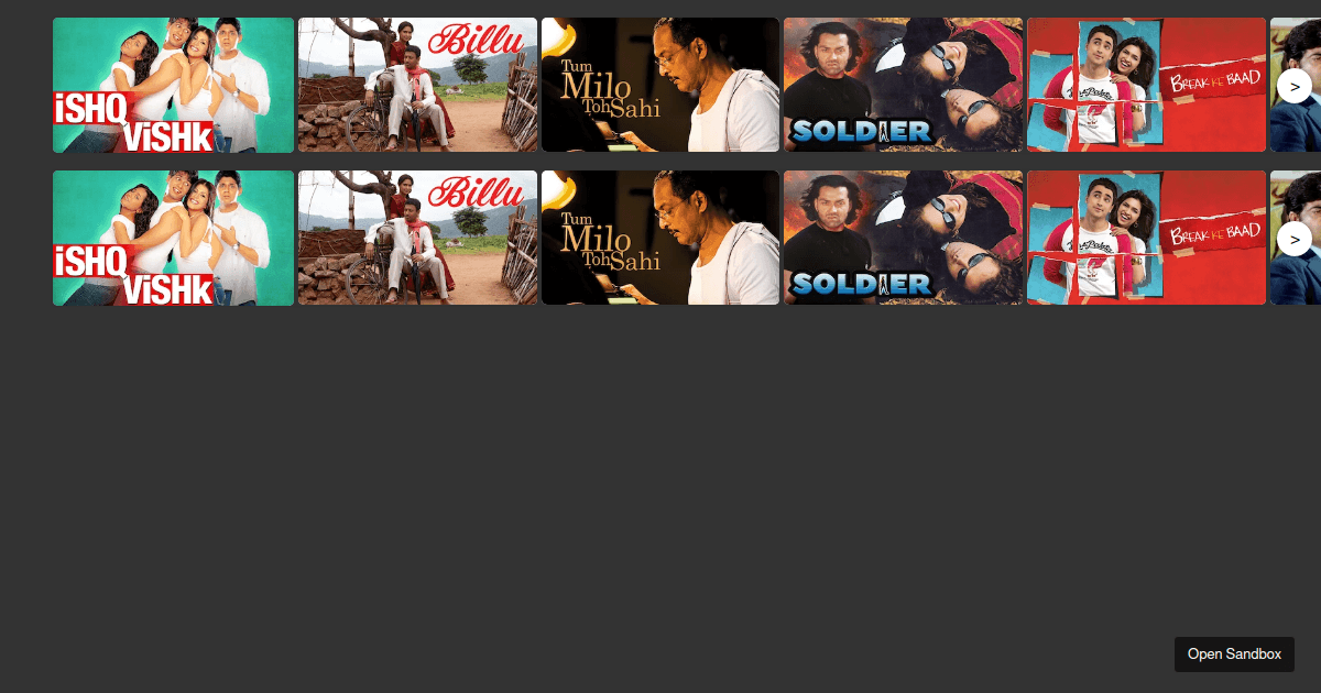 netflix-movie-slider - Codesandbox