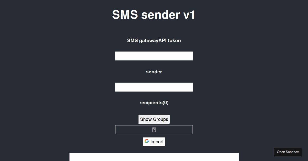 Create React App Lambda Codesandbox 2664