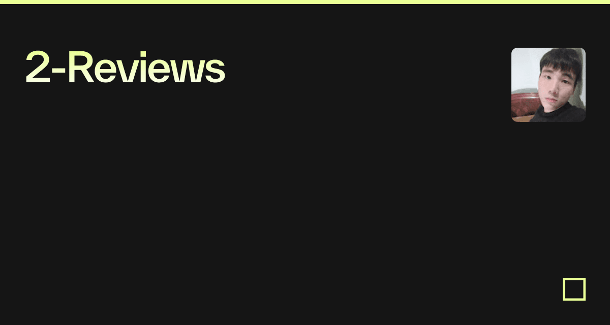 2-Reviews - Codesandbox