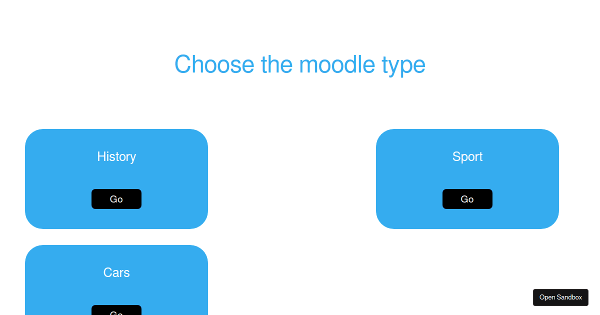 Moodle Tests Redux And Typescript Codesandbox 5872