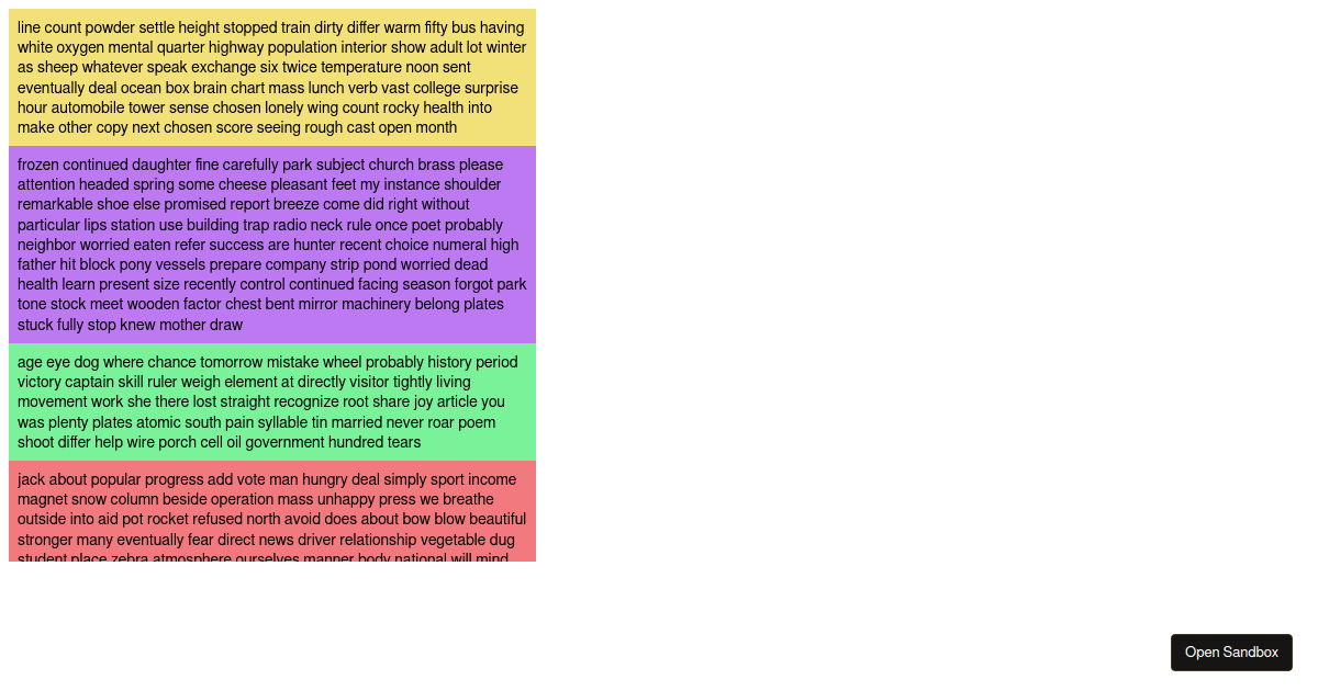 flatlist - Codesandbox