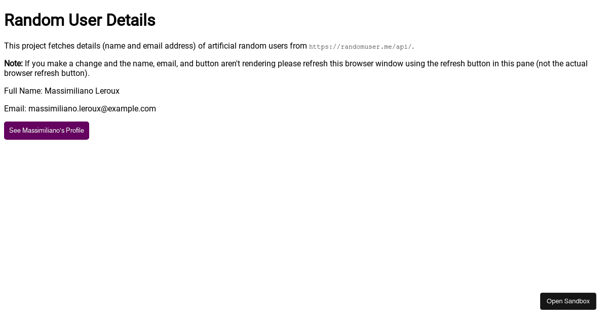 Storefront Dev Challenge Answers Codesandbox
