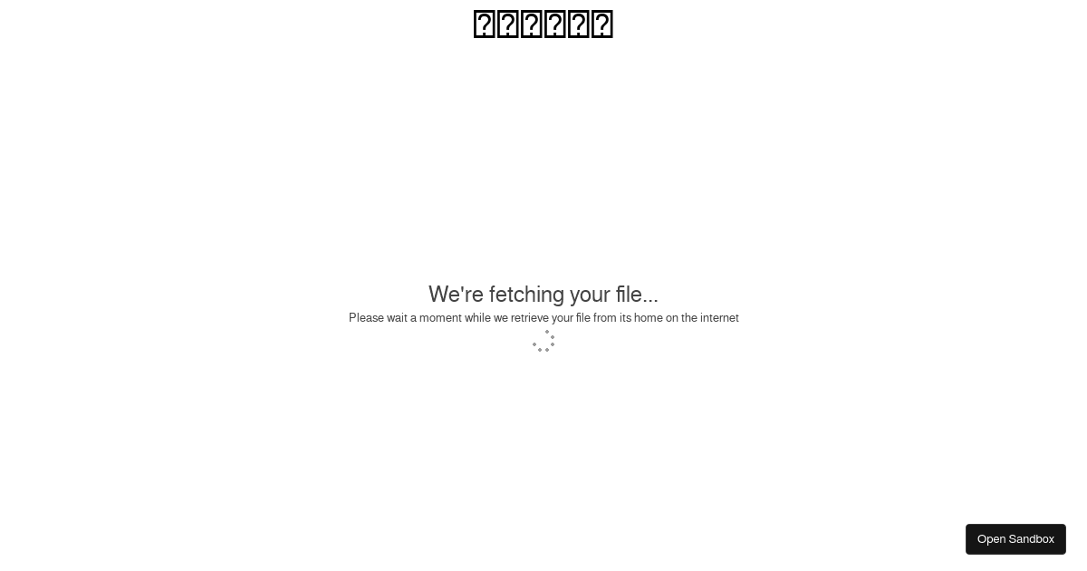 vue-doc-preview (forked) - Codesandbox