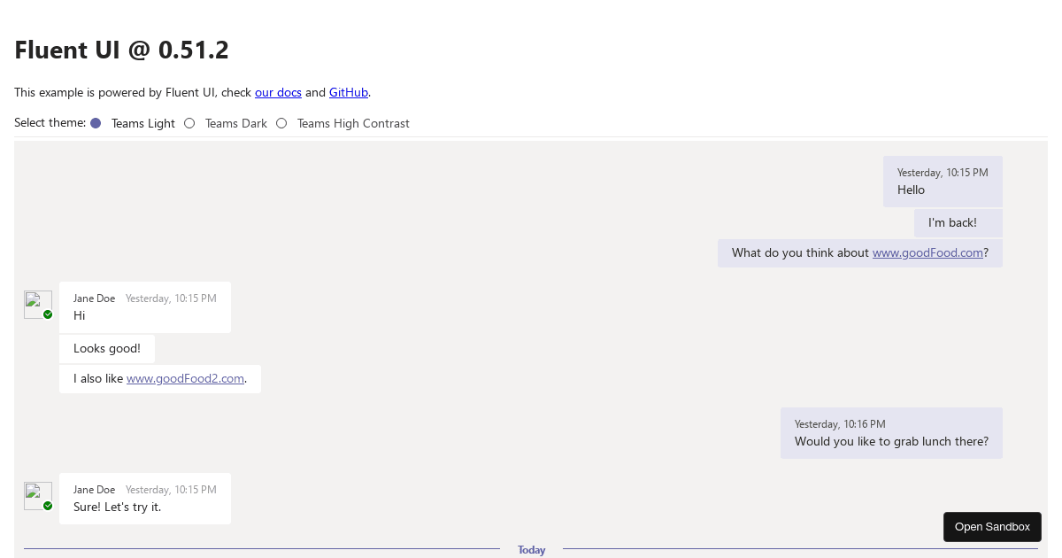 fluent-ui-example - Codesandbox