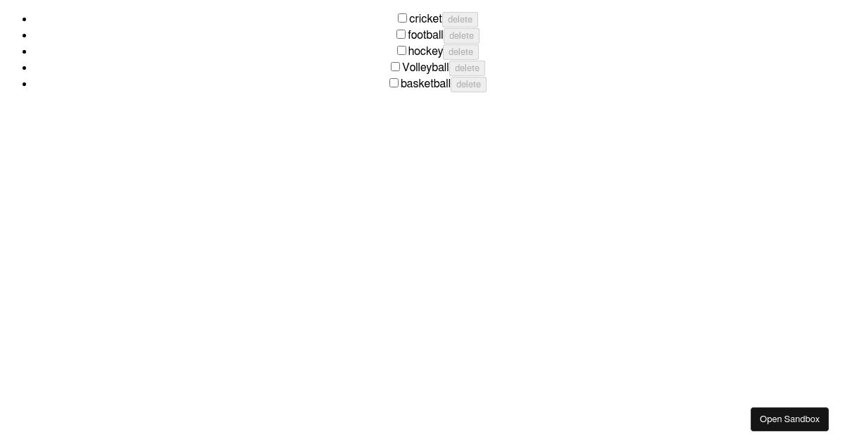 Enable And Disable Delete Button Codesandbox