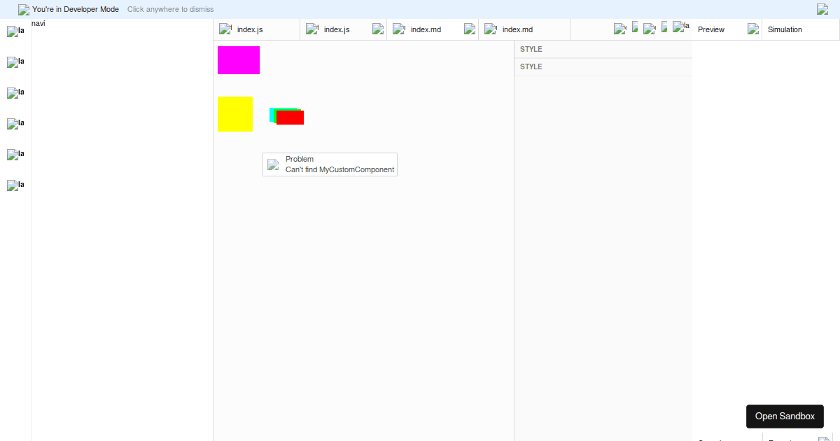 editor-layout - Codesandbox
