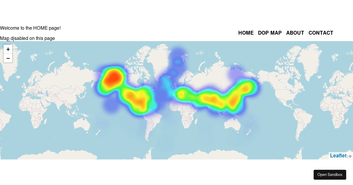 Aerospace Map (forked) - Codesandbox