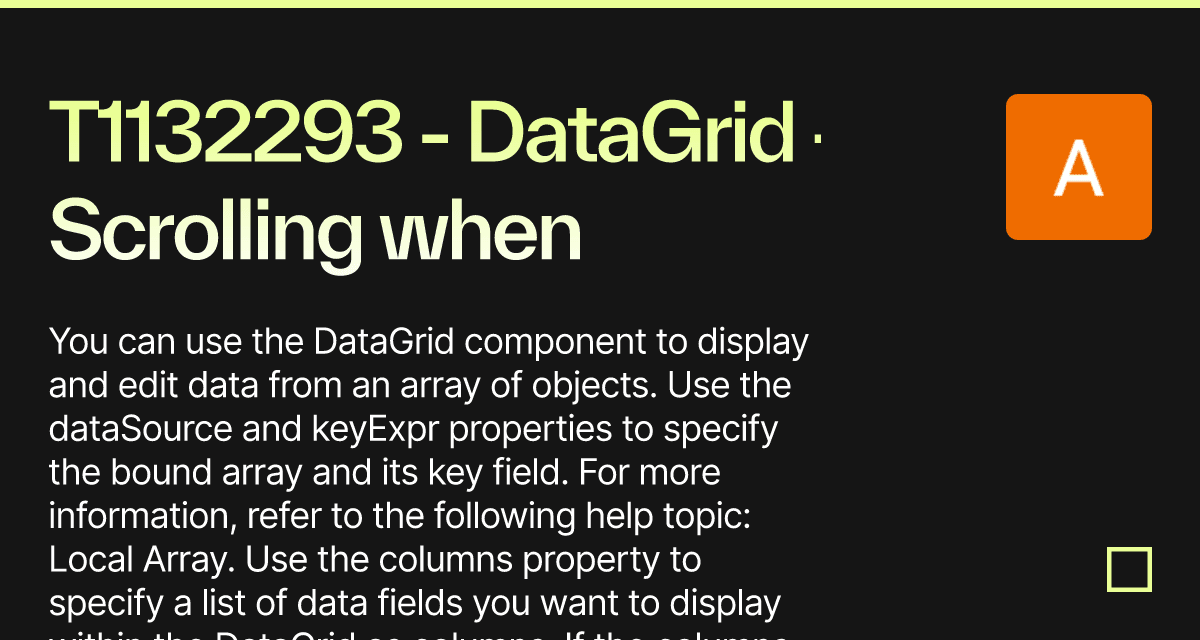 T1132293 Datagrid Scrolling When Disabled Edit Cell Was Clicked Codesandbox