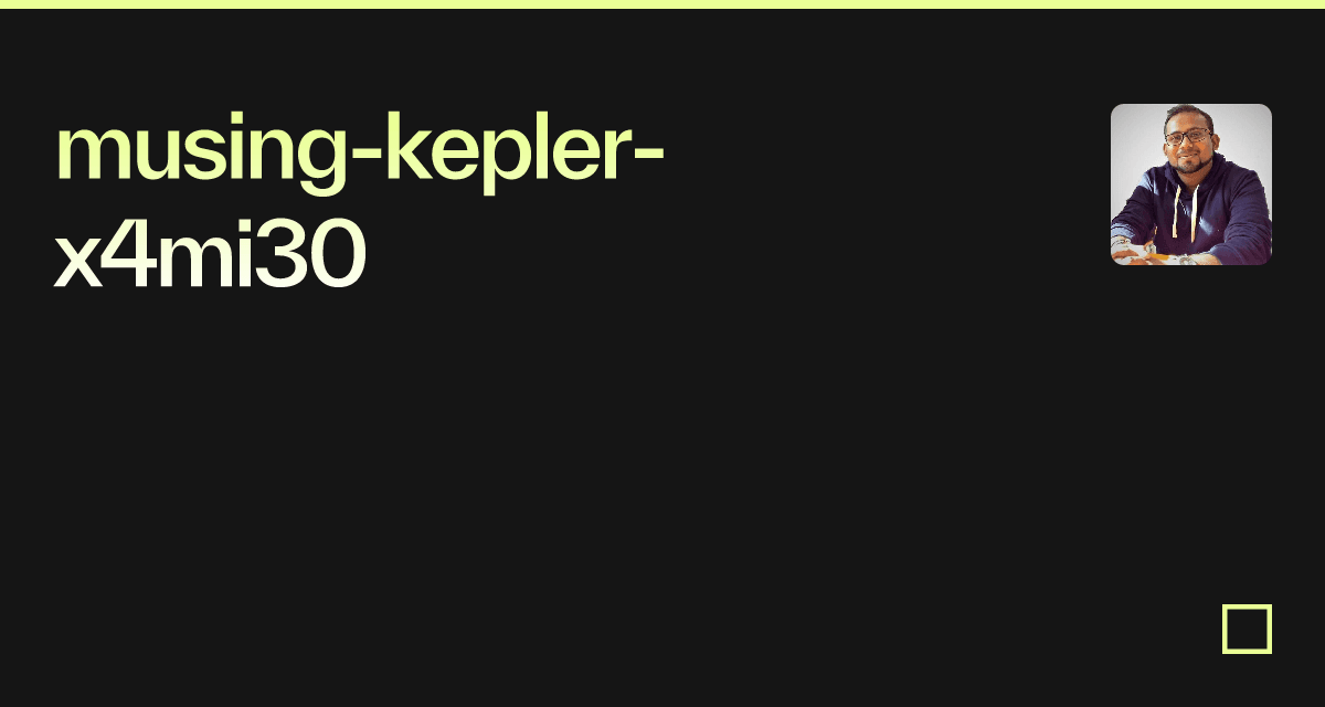 musing-kepler-x4mi30 - Codesandbox