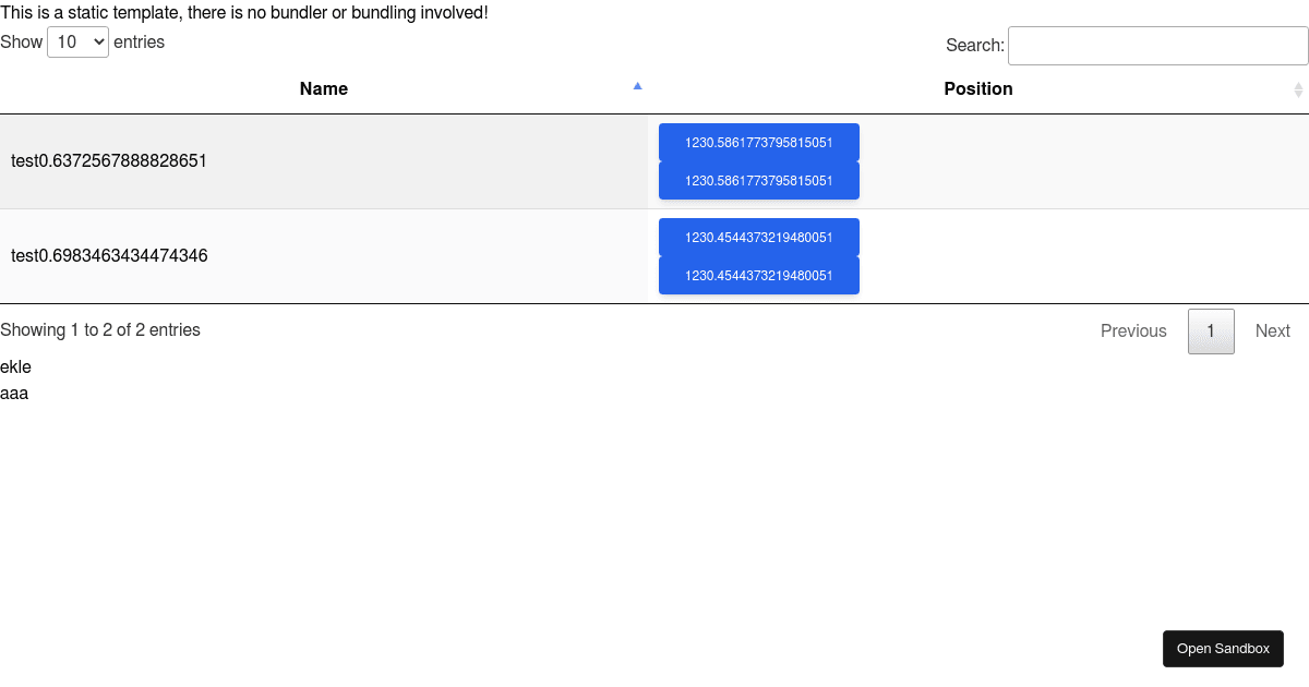 empty-shadow-x4ztz3-datatable - Codesandbox